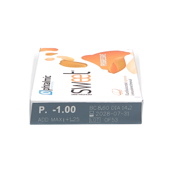 Lentilles Ophtalmic Sweet Progressive (6) bi-mensuelles